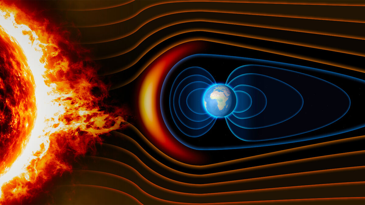 A weaker magnetic field may have paved the way for marine life to go ...