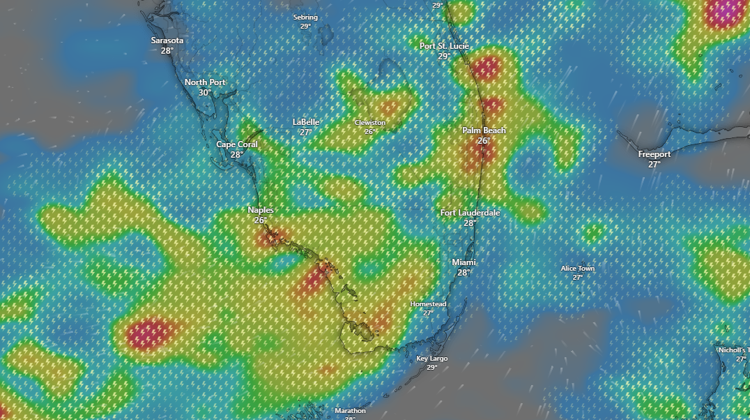 South Florida Flooding: More Rain Forecast—Check Your Area in Maps ...