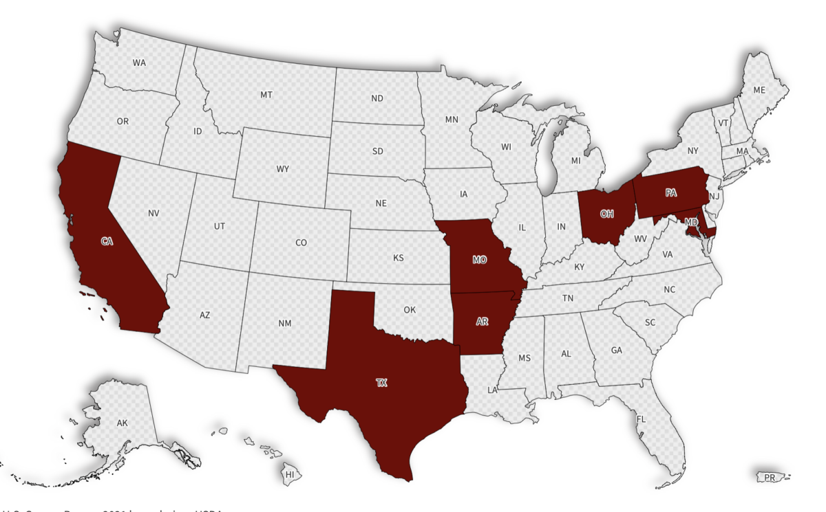 Sandwich Recall Map Shows Seven States Impacted by Health Warning ...