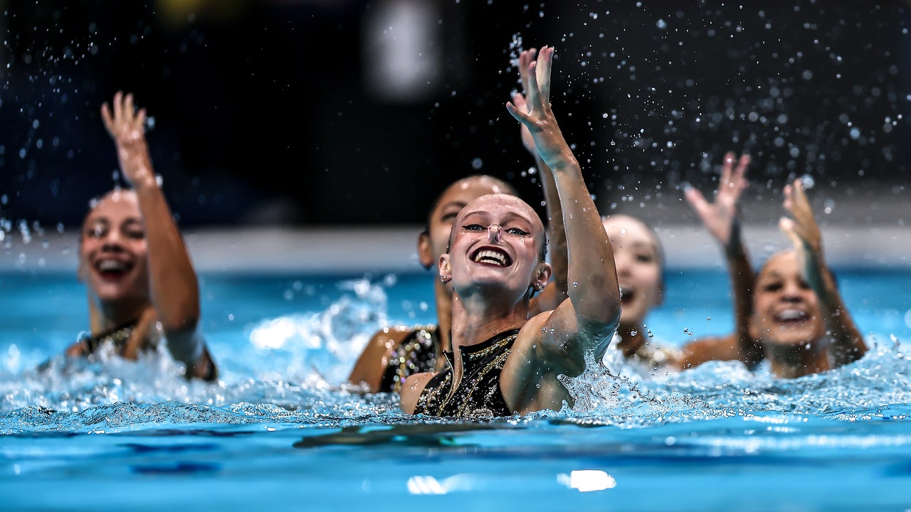 Artistic Swimmers Reveal How They Keep Their Hair and Makeup Perfect ...