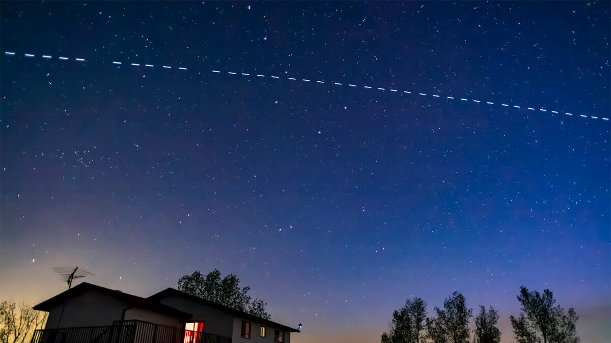 Starlink satellites’ leaky radio waves obscure the cosmos | World Wire ...