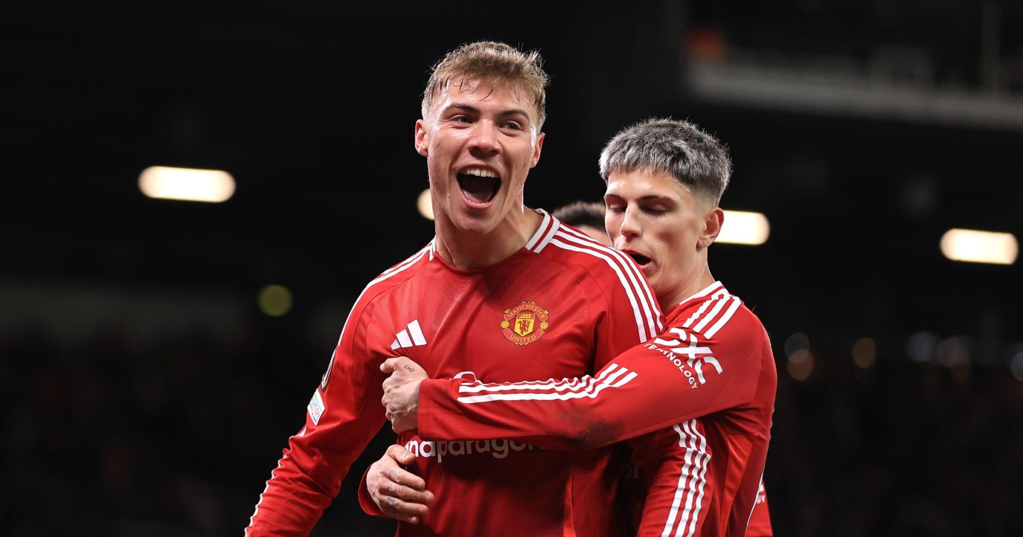 Manchester United 3-2 Bodo/Glimt - Rasmus Hojlund double gives Ruben Amorim first win in UEFA ...