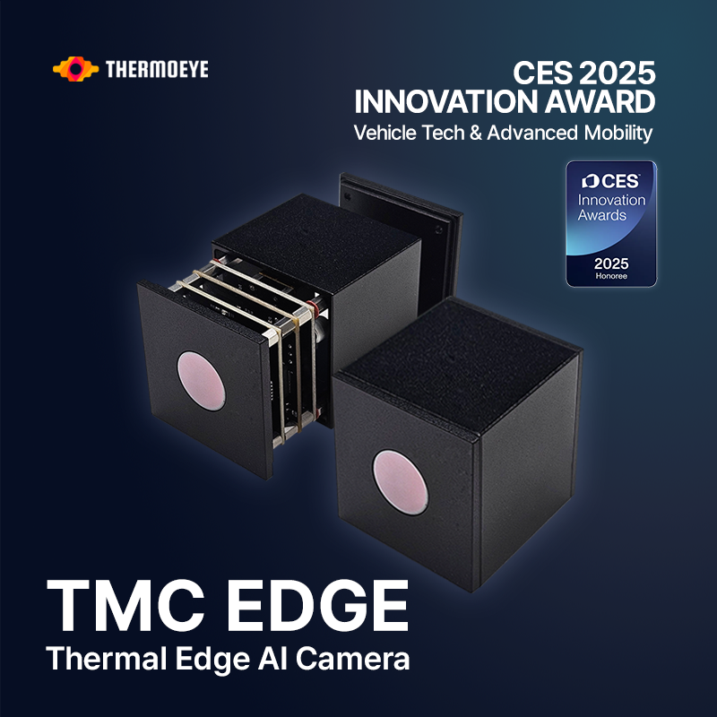 Thermoeye to showcases Award-Winning AI Thermal Camera at CES2025