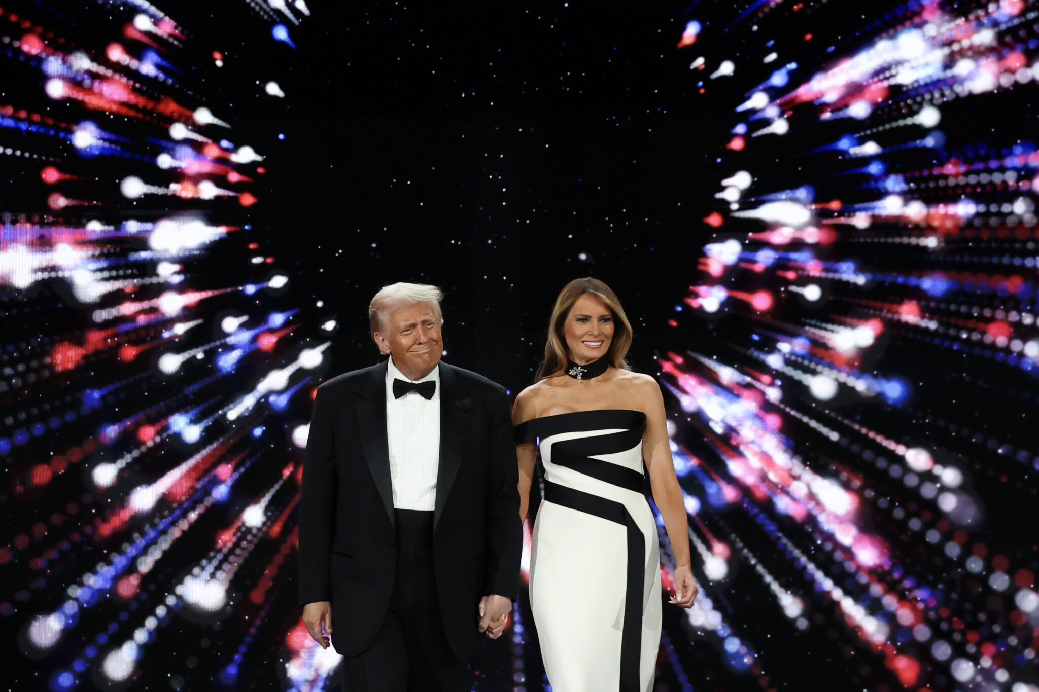 Donald Trump and Melania Dance Together at Inaugural Ball