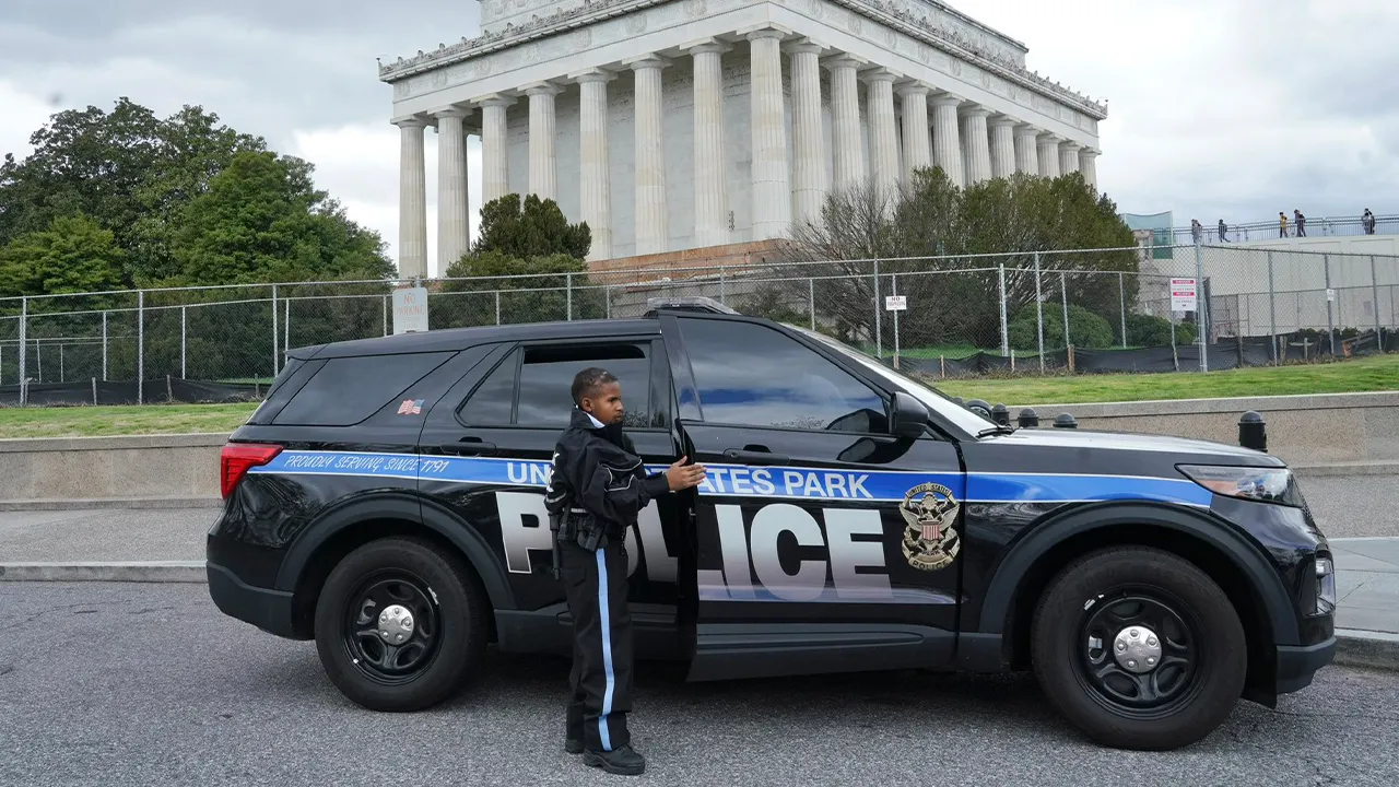 Secretary Burgum swears in DJ Daniel as honorary US Park Police officer ...