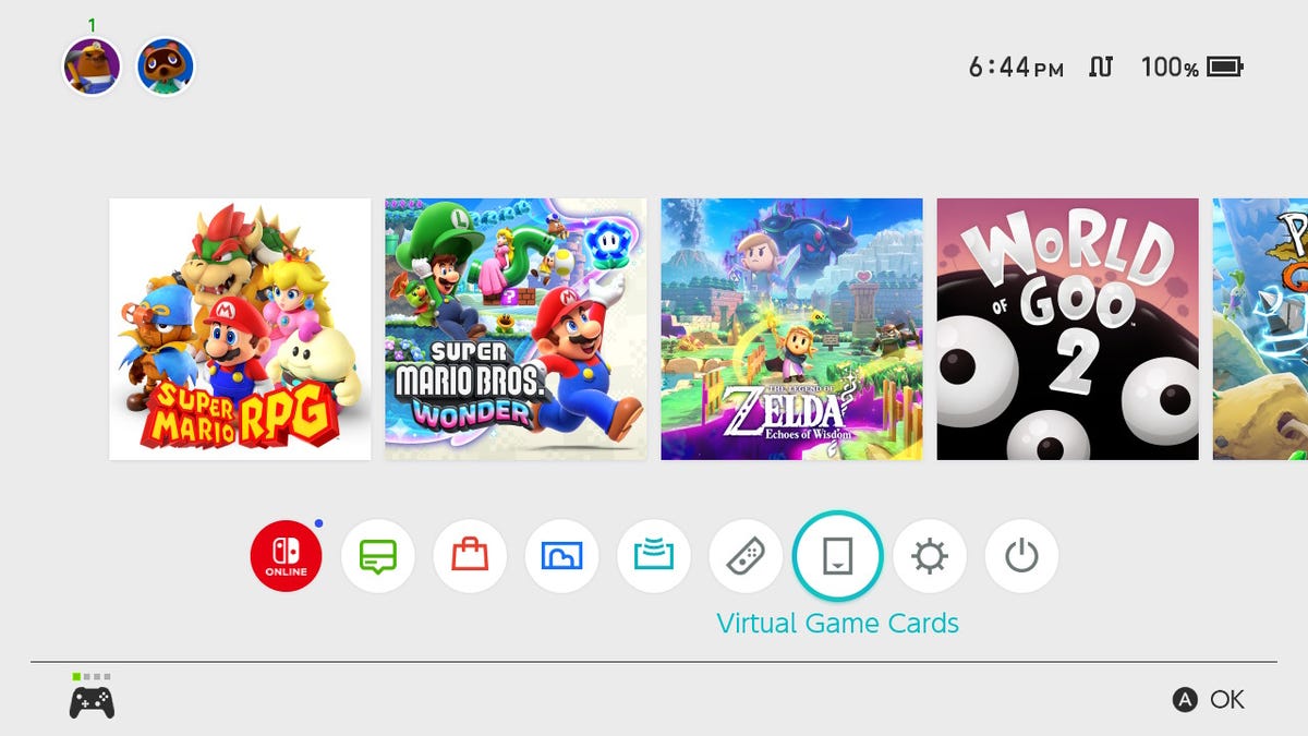 Virtual Game Cards Are Nintendo's New Way to Share Switch Games ...