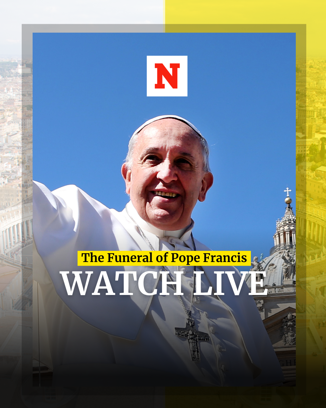 Pope Francis Funeral: Watch Live Stream From St. Peter's Square | World ...